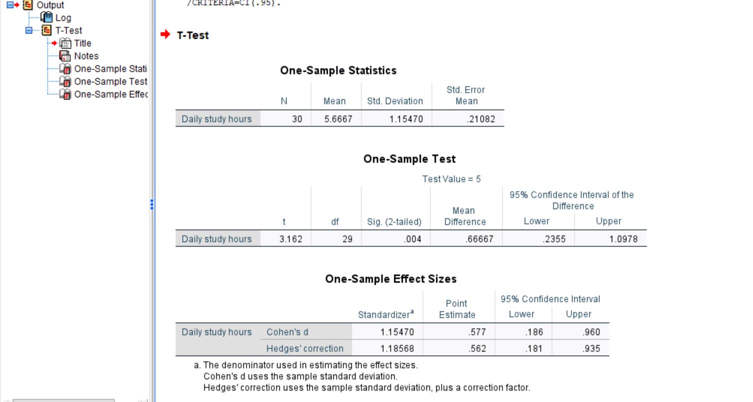 How to Perform a One-Sample T-Test in SPSS (Step-by-Step)